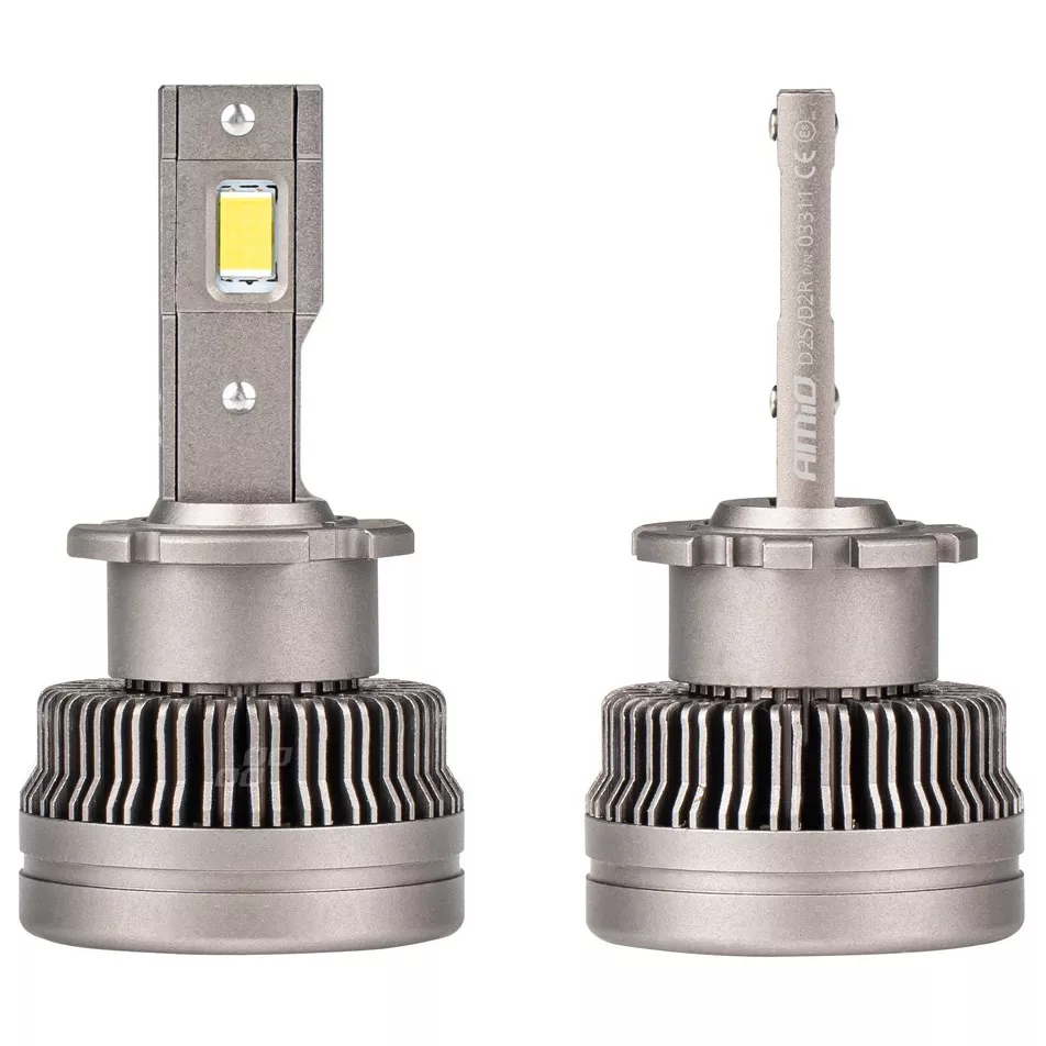 LED žárovky D2S AMIO LED XD Series CAN-BUS, bílé 6500K | 8600 LM, 2 ks ...