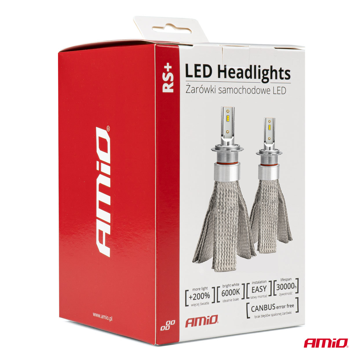 LED žárovky H7-1 AMIO CREE CAN-BUS, model RS+, 3500 LM | tuning ostrava ...